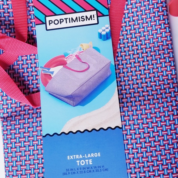 POPTIMISM | Bags | Last Poptimism Extra Large Tote Bag | Poshmark